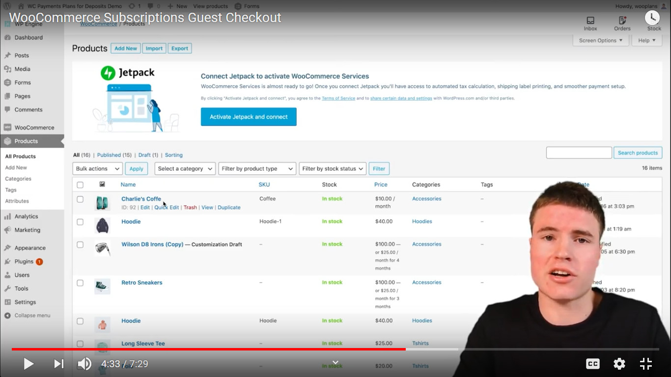 WooCommerce Subscriptions Guest Checkout